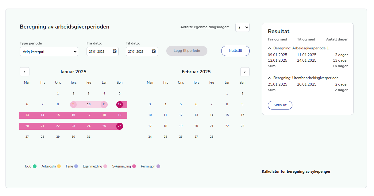 Kalkulatorer | Sticos Oppslag